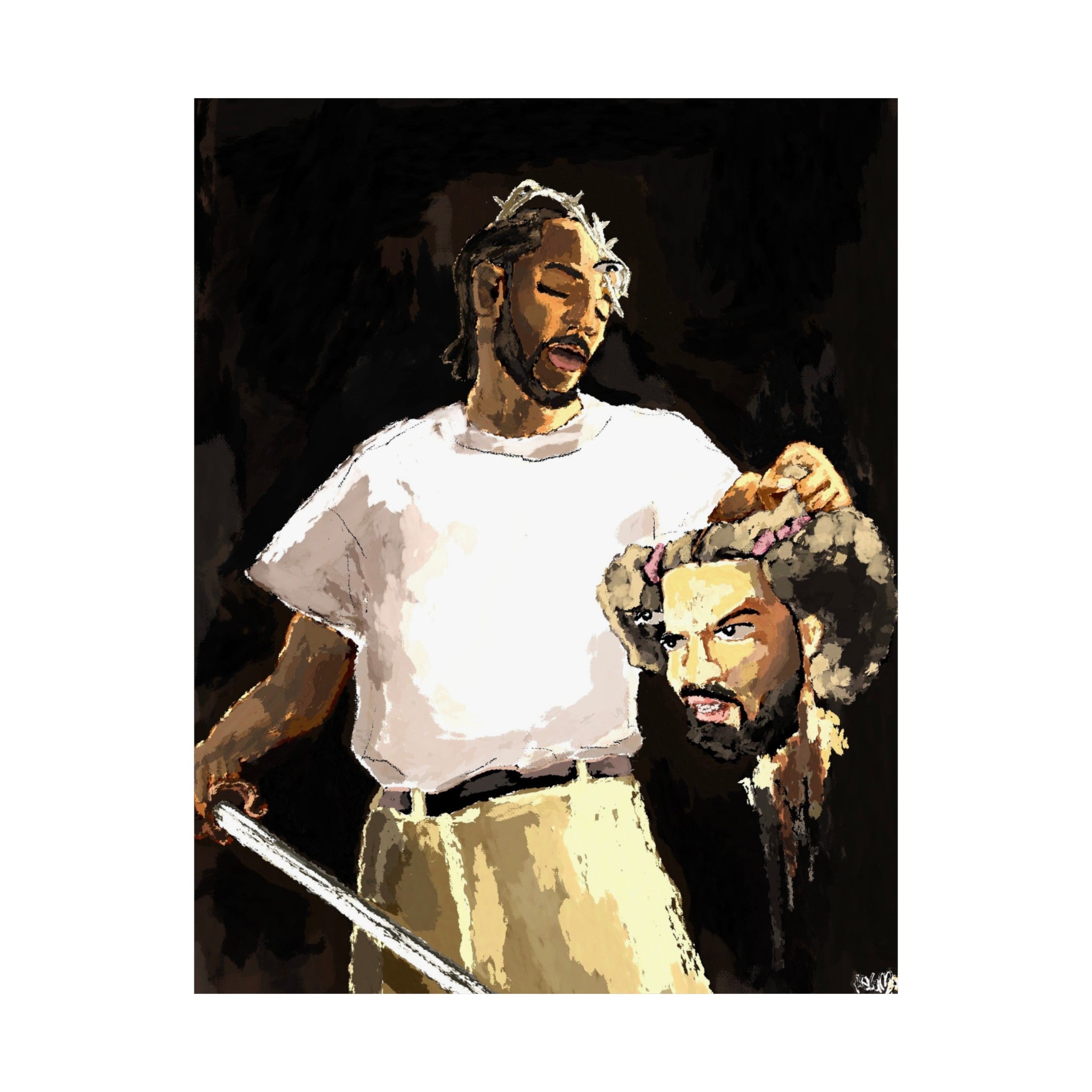 “For The Graham” Print – art by pelumi.png