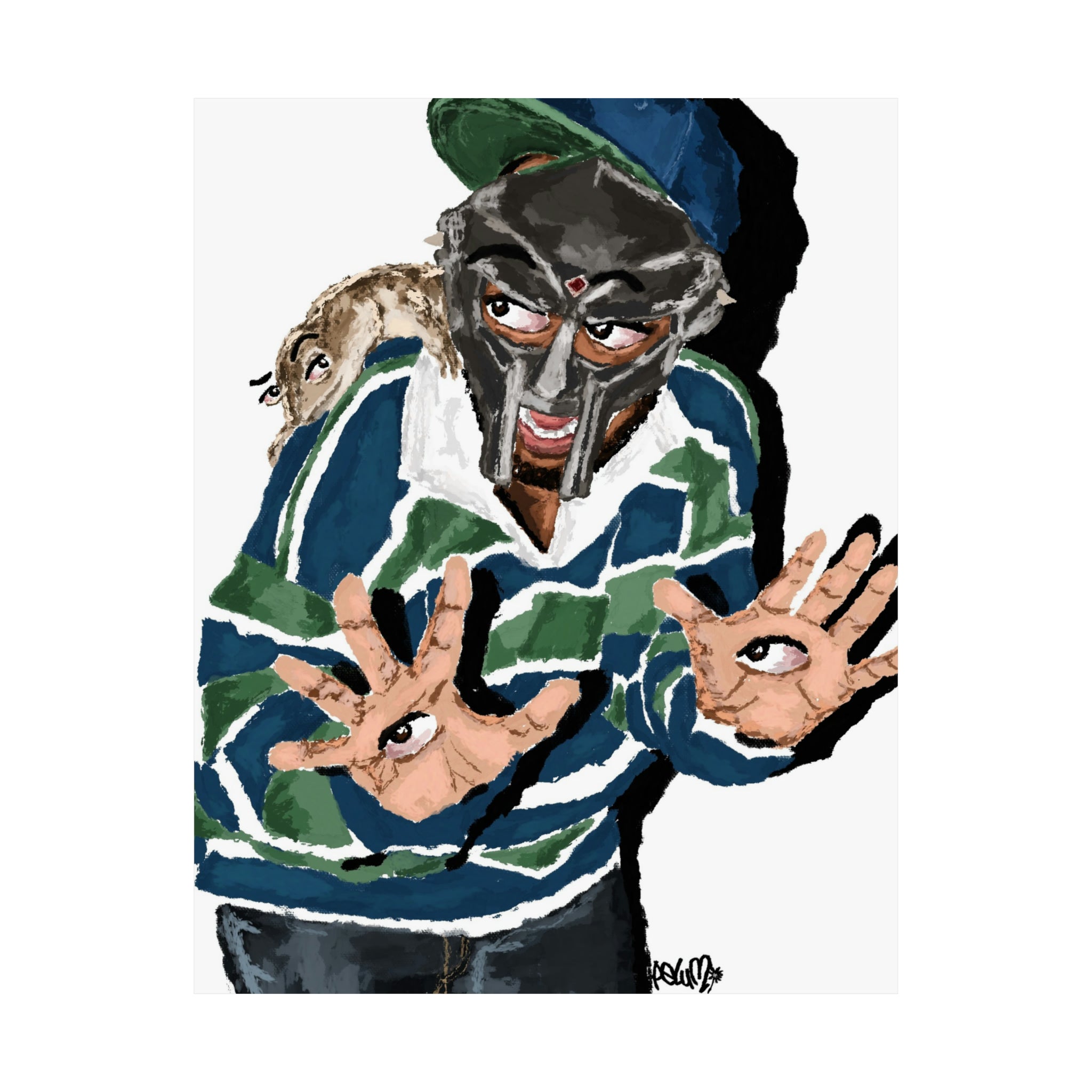 “MF DOOM” Print – art by pelumi.png